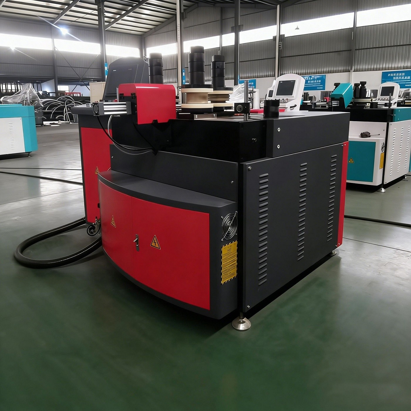 CNC 3 Roller Aluminum Profile Bending Machine - ALEKVS