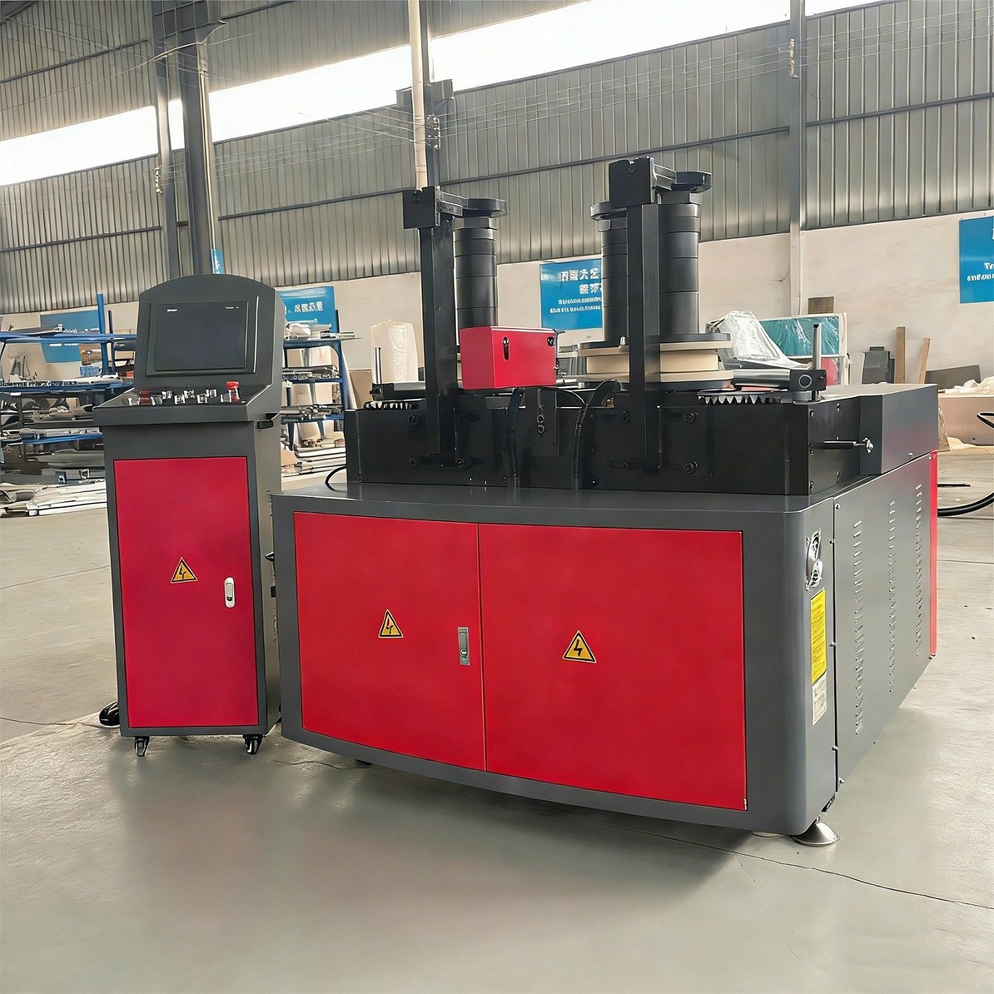 CNC 3 Roller Aluminum Profile Bending Machine - ALEKVS