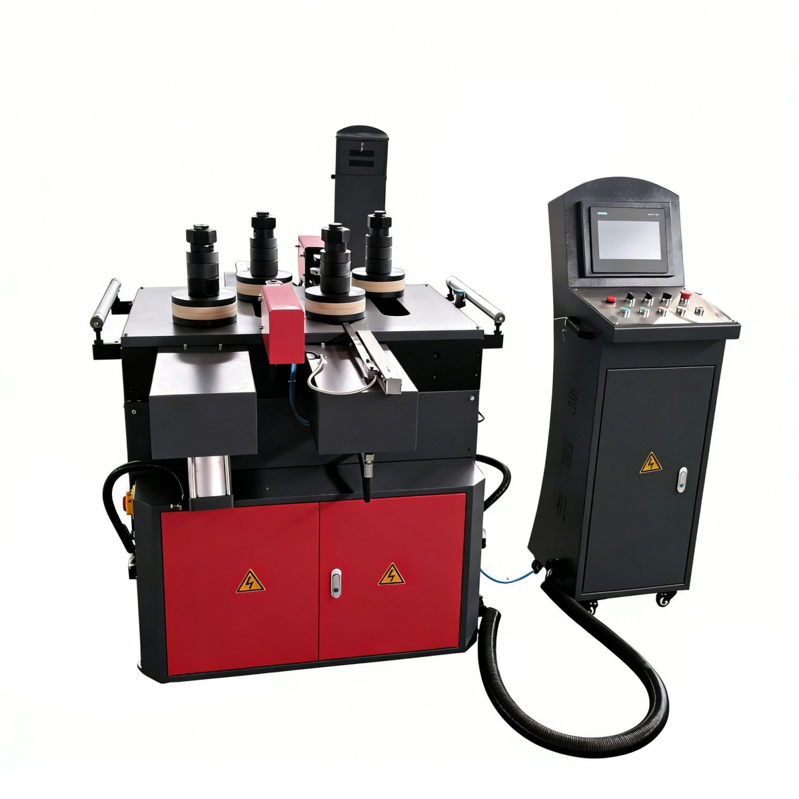 CNC 4-Roller Roll Bending Machine for Aluminum Profiles